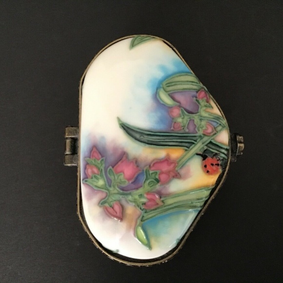 Benaya | Accents | Vintage Benaya Floral Design 22 Trinket Box | Poshmark